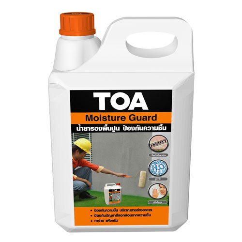 น้ำยารองพื้นกันความชื้น TOA Moisture Guard | Shopee Thailand