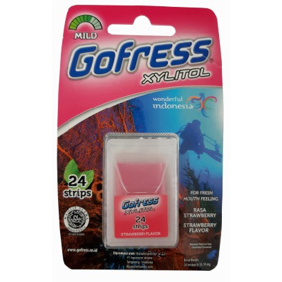 GOFRESS แผ่นฟิลม์ละลายในปาก ดับกลิ่นปาก | Shopee Thailand