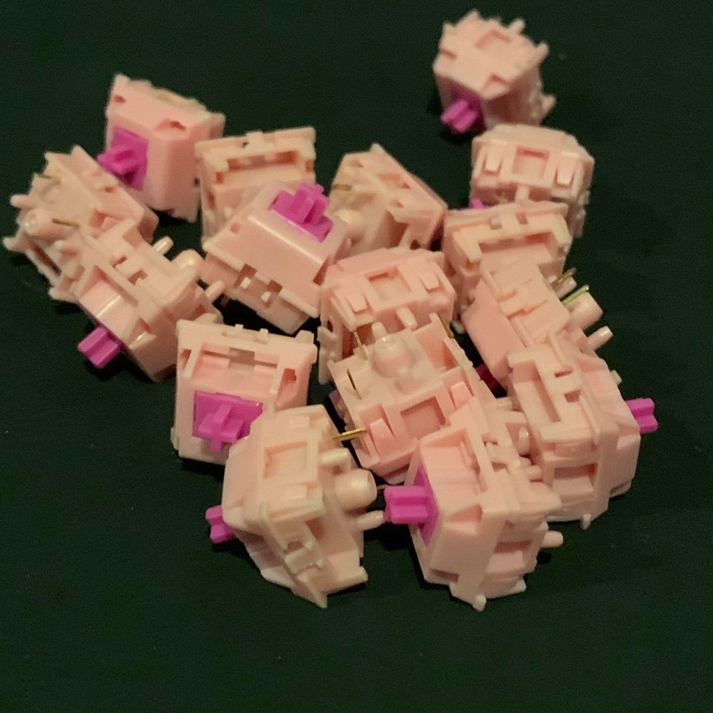 [Silent Linear] GAZZEW BOBA PINK SWITCH สวิทช์เงียบจังหวะเดียวสีชมพูสุด ...