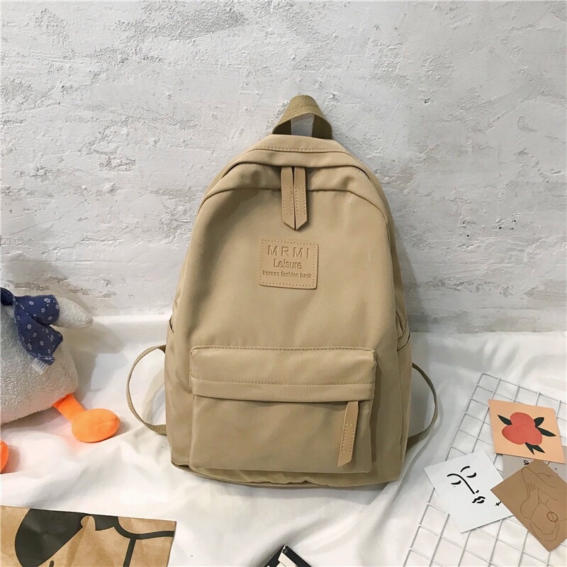 กระเป๋าเป้ MRMI Leisure ขนาดกลาง เนื้อผ้านุ่ม กันน้ำได้ | Shopee Thailand