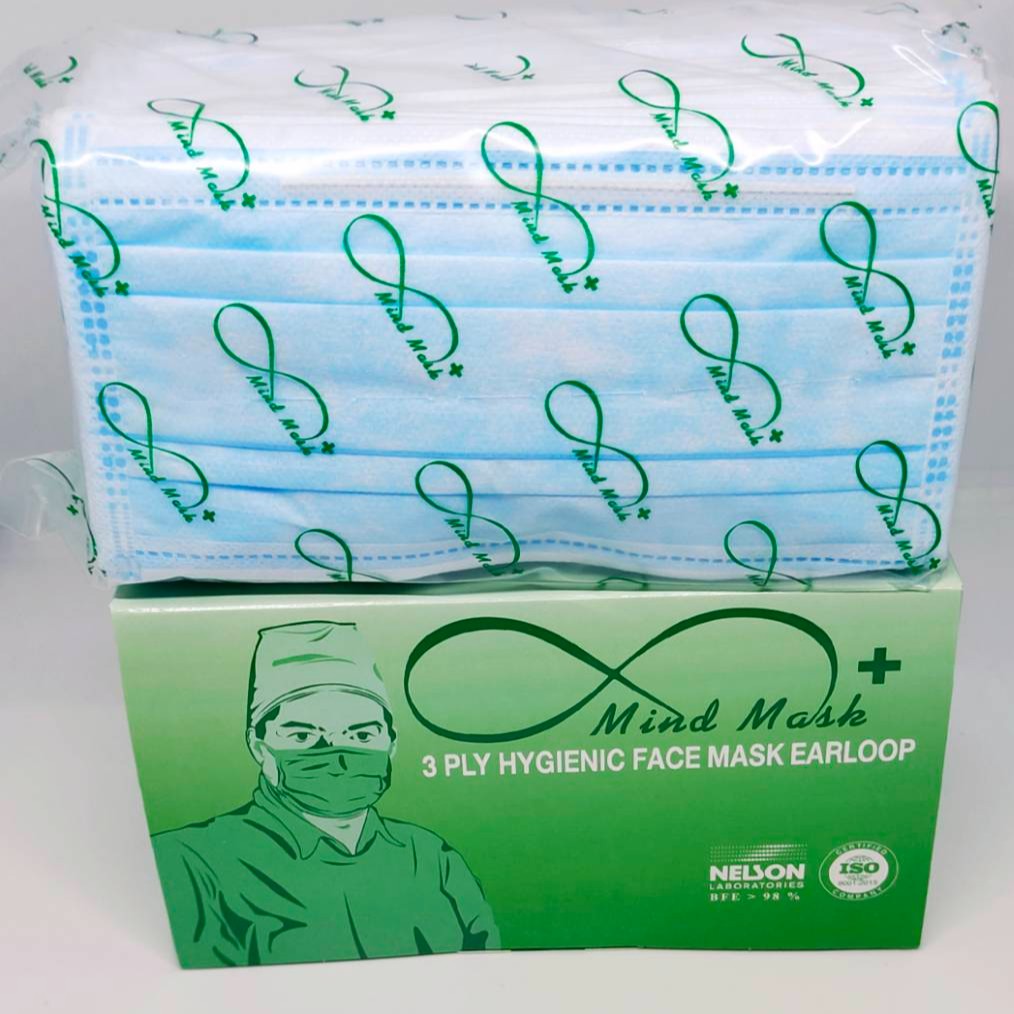 หน้ากาก 3 ชั้นสำหรับผู้ใหญ่ Mind Mask , Health Mask , MEDIFACE เกรด ...