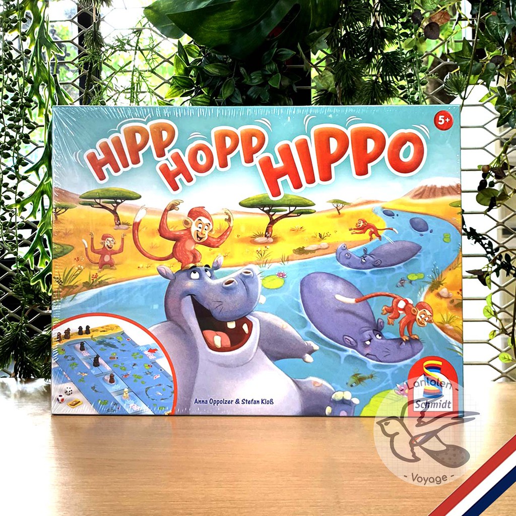 Hipp Hopp Hippo [Boardgame] | Shopee Thailand