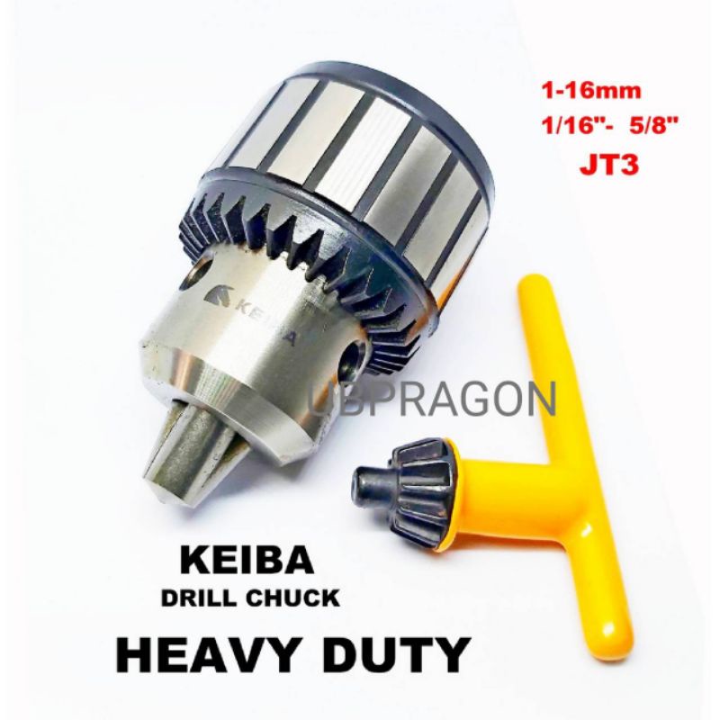 หัวสว่าน keiba 5/8" หัวจับดอกสว่าน หัวจับสว่าน งานหนัก HEAVY-DUTY แข็งแรง ทน | Shopee Thailand