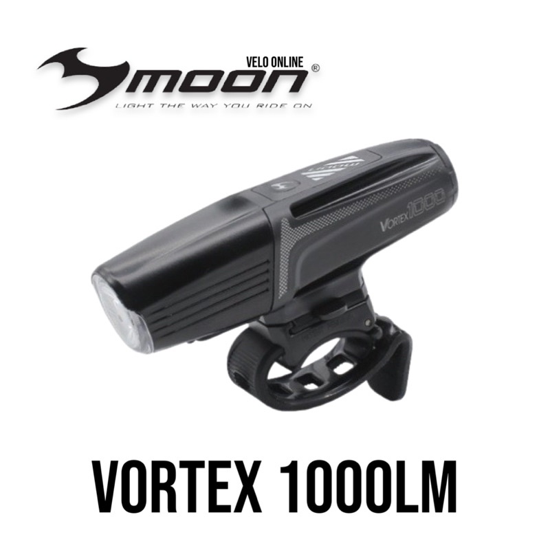 [สายAudaxต้องมี] ไฟจักรยาน MOON METEOR VORTEX 1000 LUMENS ประกันศูนย์ ...