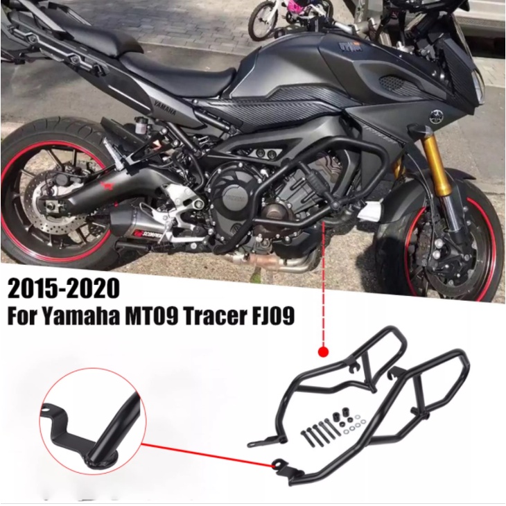 Ultrasupplier Motorcycle Crash Bar Engine Guard Bumper Frame Protector ...