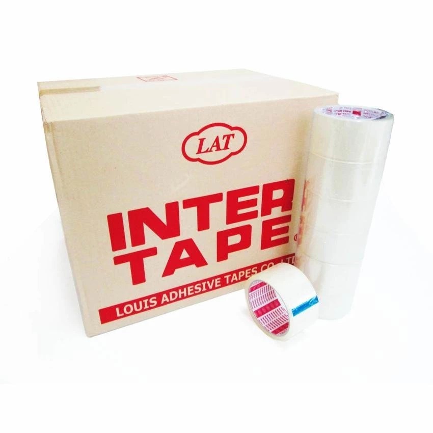 Inter เทปกาวใส INTER TAPE ขนาด 2นิ้ว ยาว45หลา 1 ลัง 72ม้วน | Shopee ...