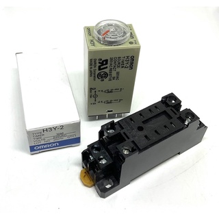 ทามเมอร์ H3Y-2. 220VAC Omron พร้อมซ็อกเก็ต 1S 3S 5S 10S 30S 60S 5M 10M 30M 60M | Shopee Thailand