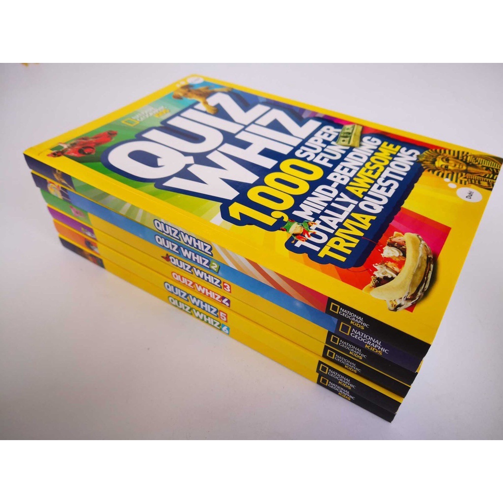 พร้อมส่งค่ะ!! หนังสือชุด NGO Kids Quiz Whiz (ชุด 6 เล่ม) หนังสือมีตำหนินะคะ กรุณาอ่านรายละเอียด ...