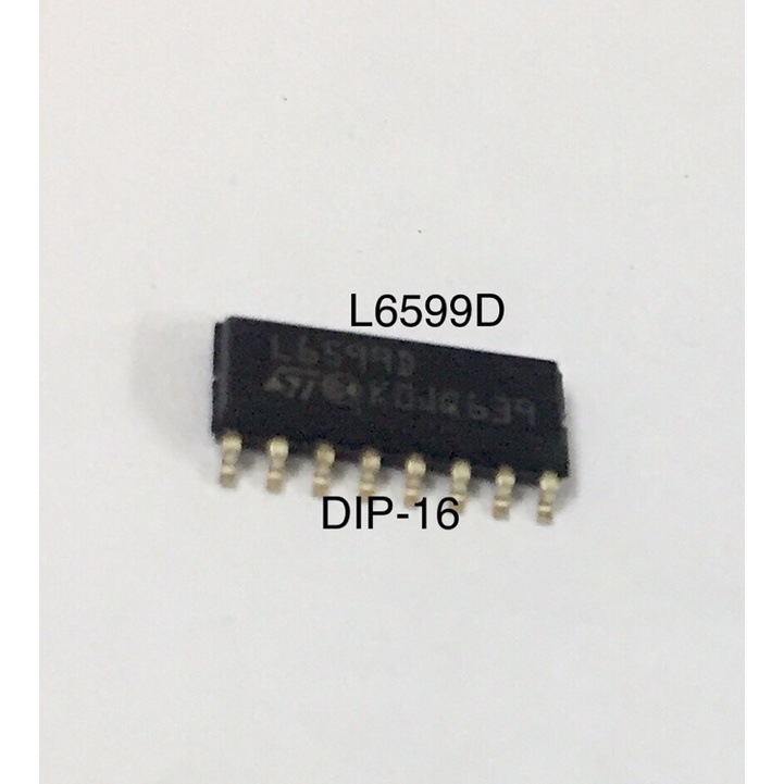 1ชิ้น L6599D DIP-16 IC Power Supply Flip ยี่ห้อST ใหม่แท้คุณภาพดี ...