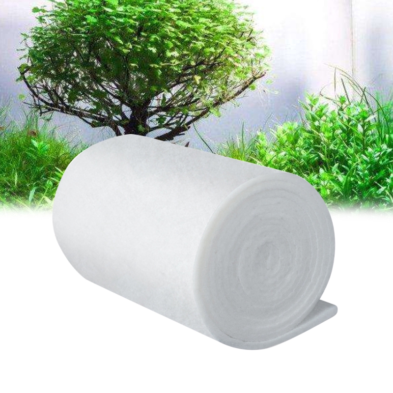 Filter Aquarium Sponge Padtankmedia Floss Pond Tanks Foam Roll Cotton ...