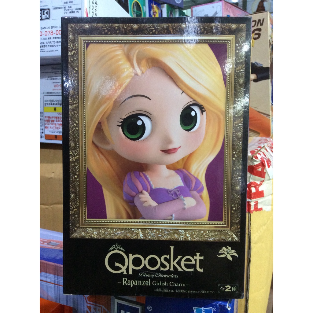 สินค้าพร้อมส่ง : Rapunzel Girlish Charm - Normal Color - Q Posket Banpresto | Shopee Thailand