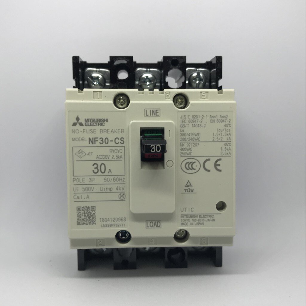 เบรกเกอร์ NF30 CS 3P 30A มิตซูบิชิ | Shopee Thailand