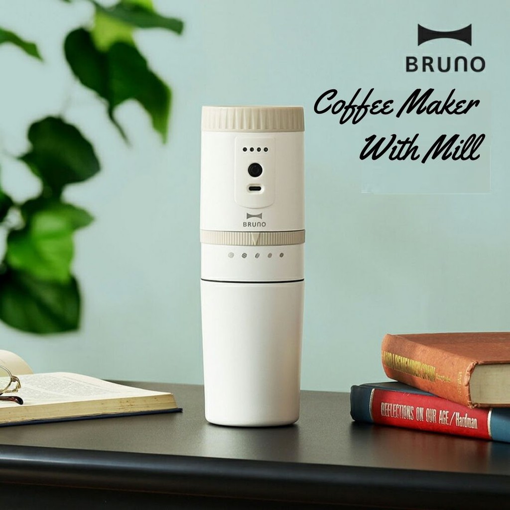 🚚 พร้อมส่ง BRUNO Coffee Maker with Mill - BOE080 เครื่องทำกาแฟพร้อมบด ...