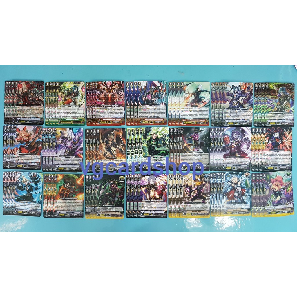 g-bt11 ดาร์คอีเรกกูลาร์ส เล่นได้เลย แวนการ์ด vanguard VG card shop | Shopee Thailand