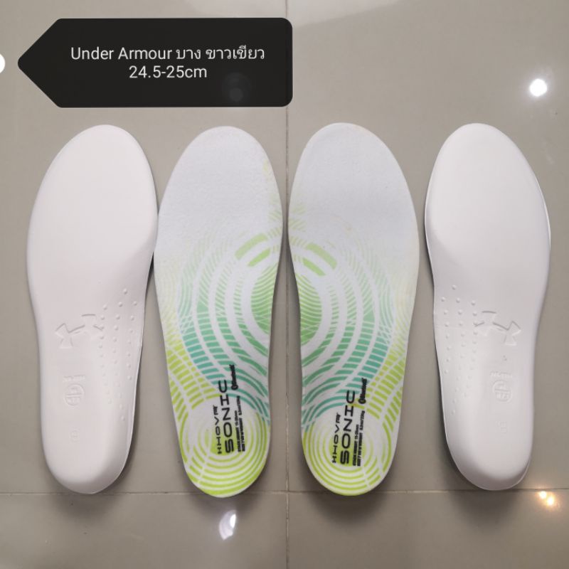 ซอฟรองเท้า แผ่นรองพื้นรองเท้า Insole Brooks ON Puma underarmour ไซส์ 23 ...