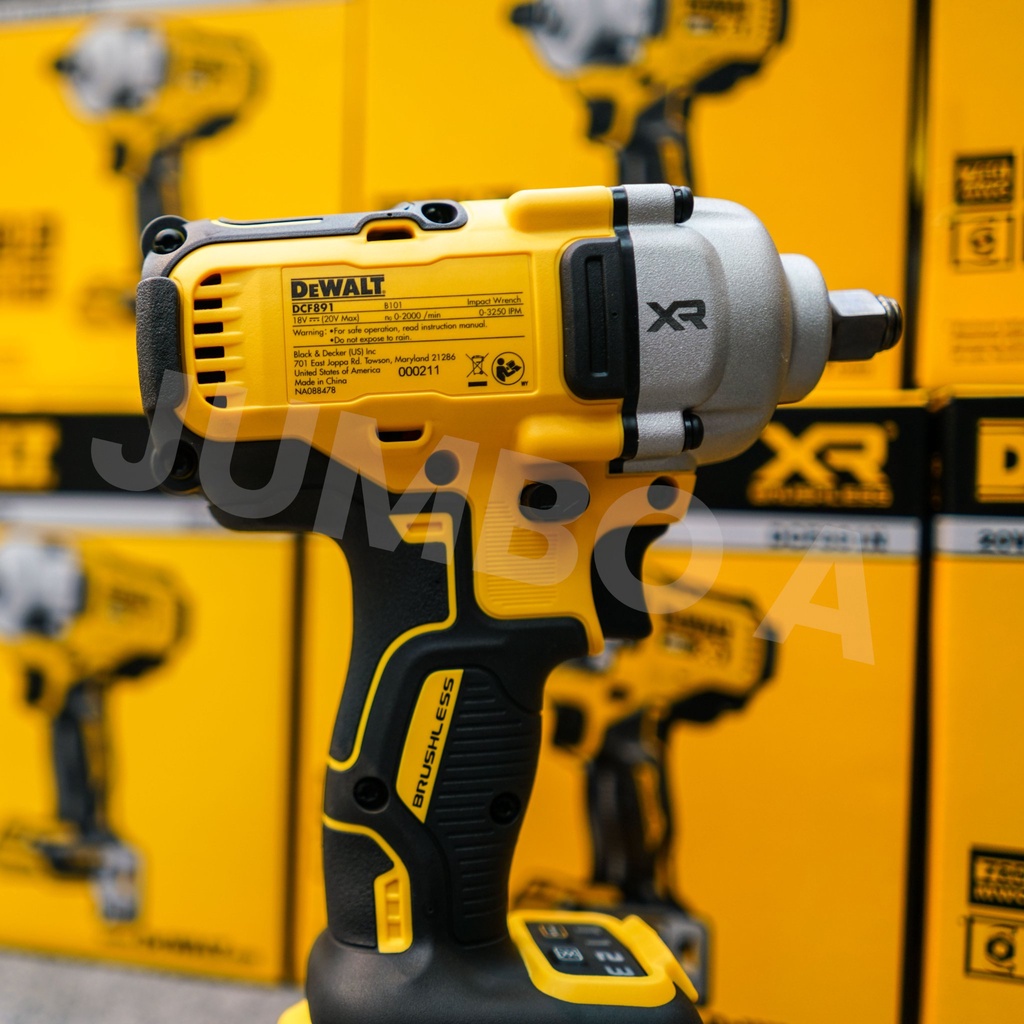 DeWALT DCF891N DCF891 บล็อกกระแทกไร้สาย บล็อกไร้สาย 1/2" Blushless ...