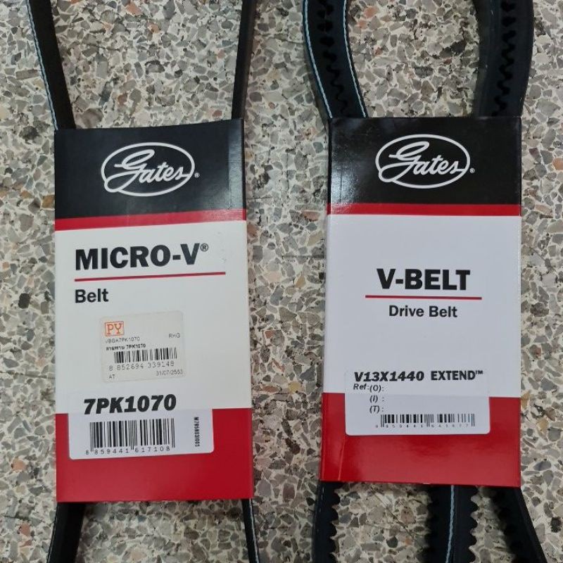 7PK1020 7PK1070 [EURO3/EURO4] สายพานหน้าเครื่อง(แอร์ ไดชาร์ท) ออนิว ...