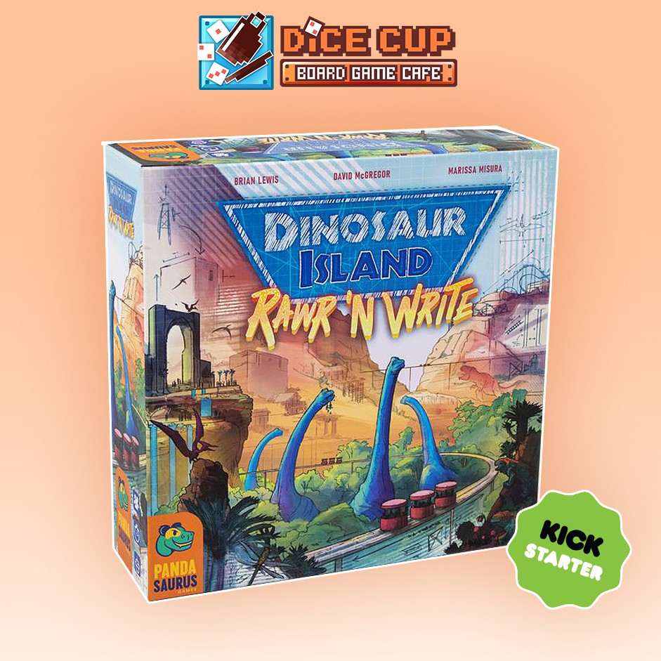 [ของแท้] Dinosaur Island: Rawr 'n Write Board Game | Shopee Thailand
