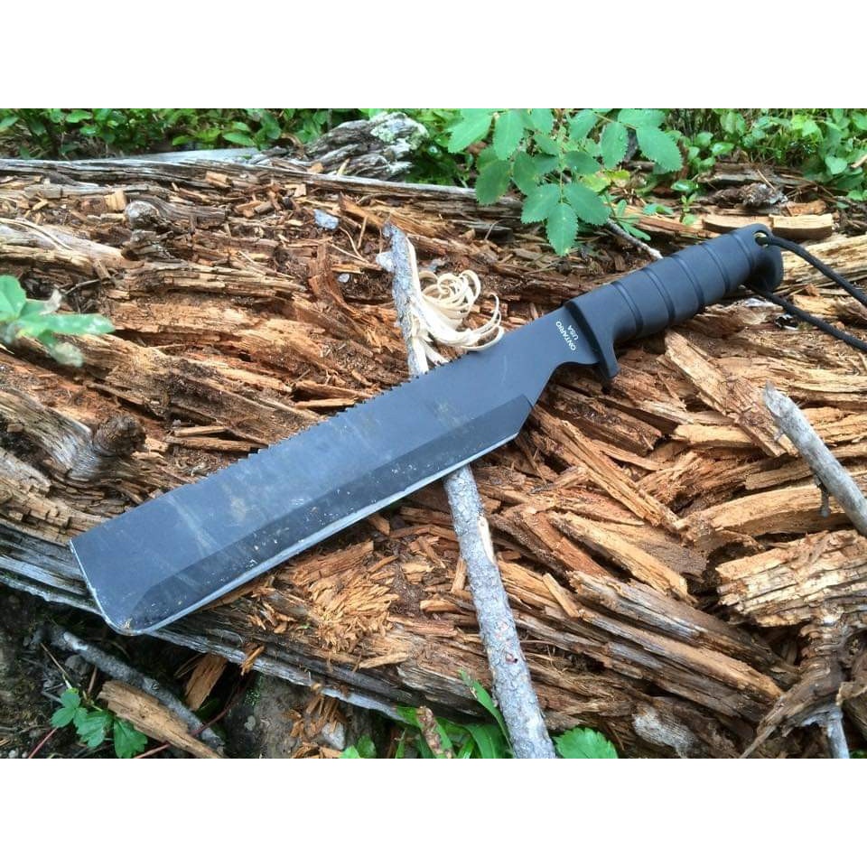 มีด Ontario SP-8 Survival Machete with Nylon Sheath มีด ออนตาริโอ พร้อม ...