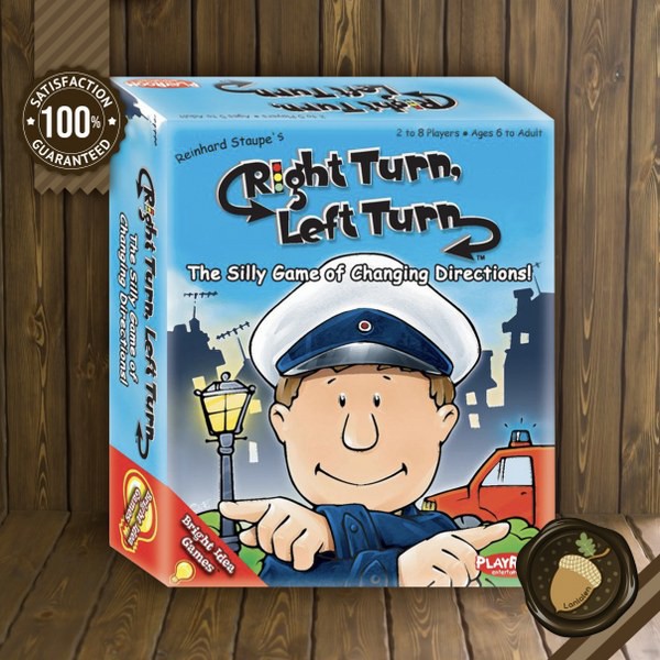 Right Turn Left Turn บอร์ดเกม คู่มือภาษาอังกฤษ (Boardgame บอร์ดเกม ...