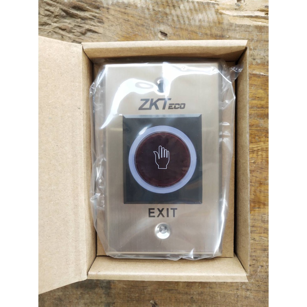ZKTeco No Touch Exit Switch สวิทซ์กดออก ใช้ร่วมกับกลอนไฟฟ้าทุกชนิด ไม่ ...