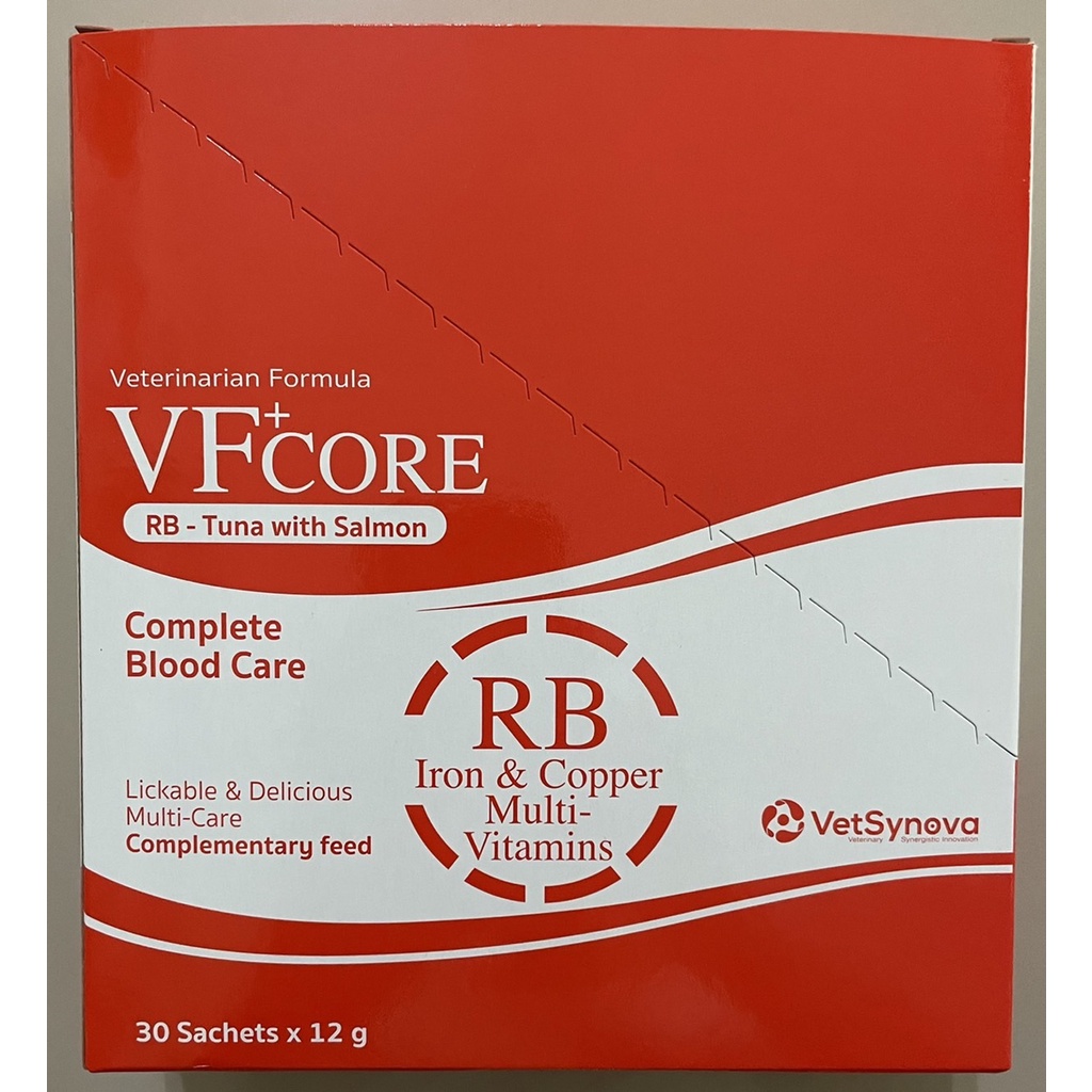 VFCore RB อาหารเสริมแมวและสุนัขเลียสุตรบำรุงเลือด | Shopee Thailand