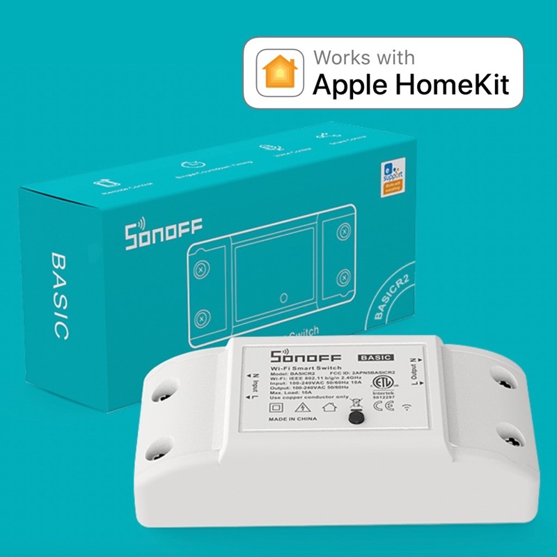 Sonoff Basic R2 HomeKit (สามารถใช้กับ Apple HomeKit ได้) | Shopee Thailand