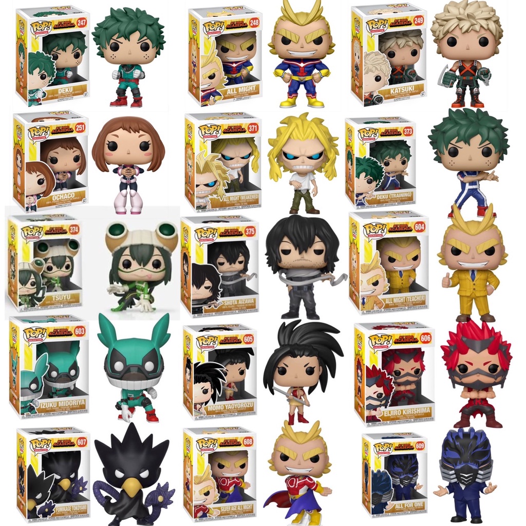{Pre-Order} Funko Pop! Animation : My Hero Academia MHA Vol.1 | Shopee ...