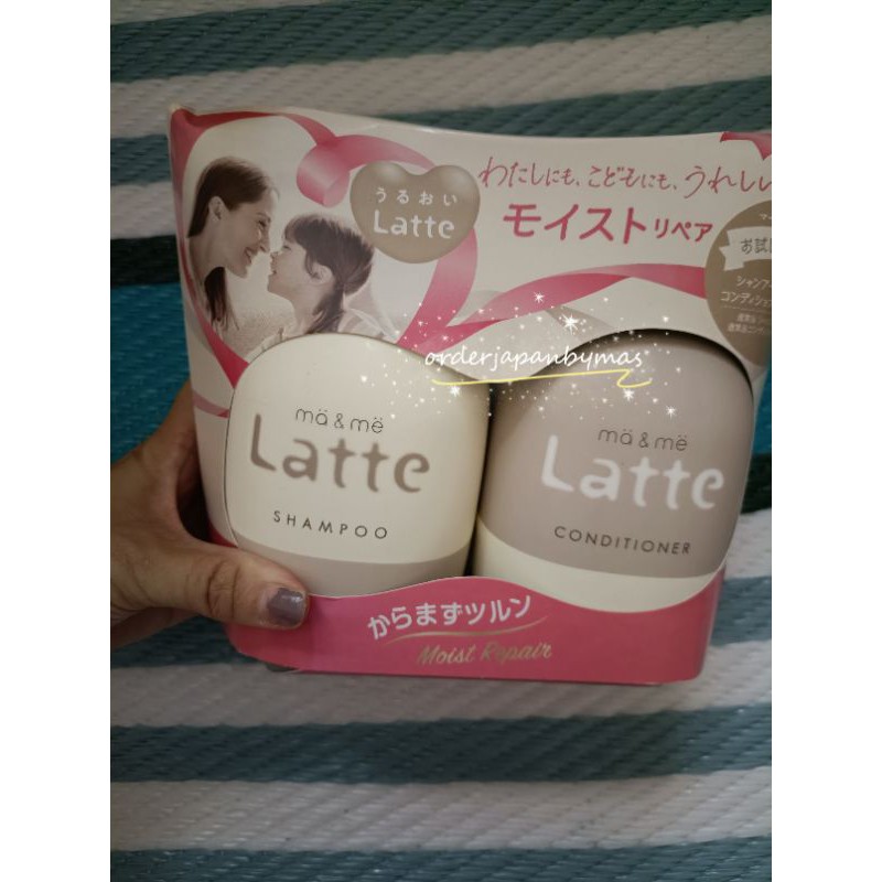 Kracie Ma&Me latte shampoo+conditioner set | Shopee Thailand