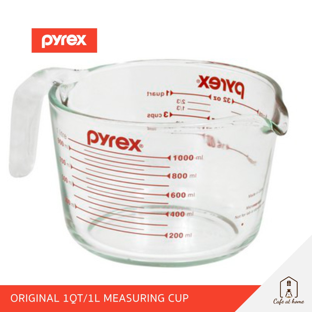 PYREX 1000 ML / 4-CUP Original Measuring Cup (32 oz) แก้วตวง ถ้วยตวง ไพ ...
