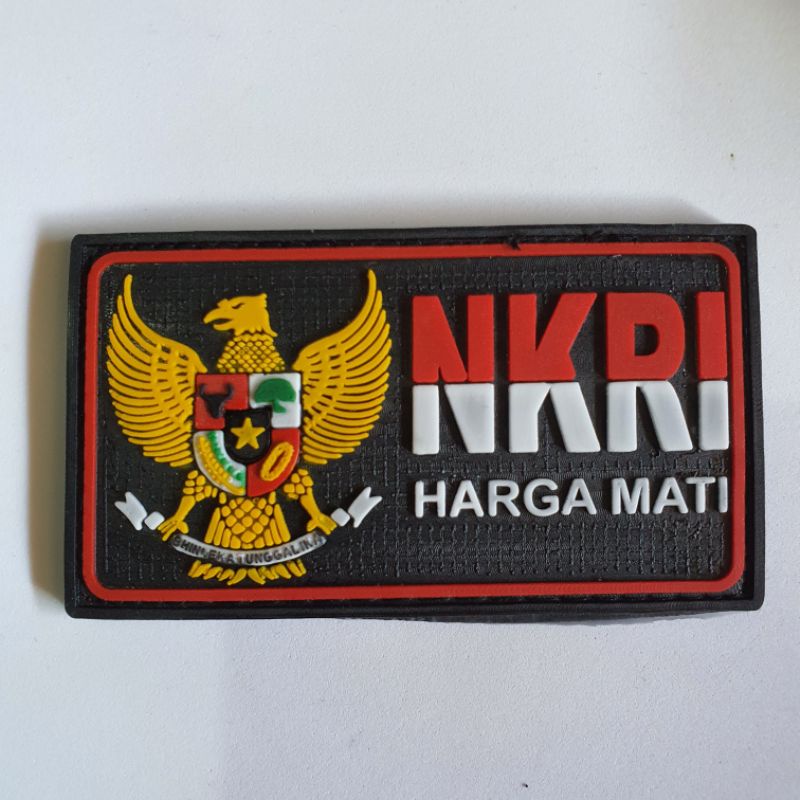 แพทช์ยางโลโก้ครุฑ NKRI DEAD PRICE - แพทช์สัญลักษณ์ยางตีนตุ๊กแก | Shopee ...