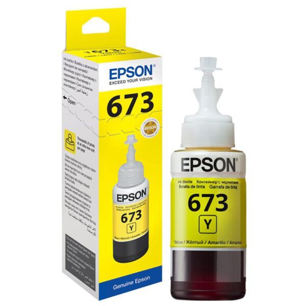 หมึกเติมแท้ Epson 673 (BK C M Y LC LM) | Shopee Thailand