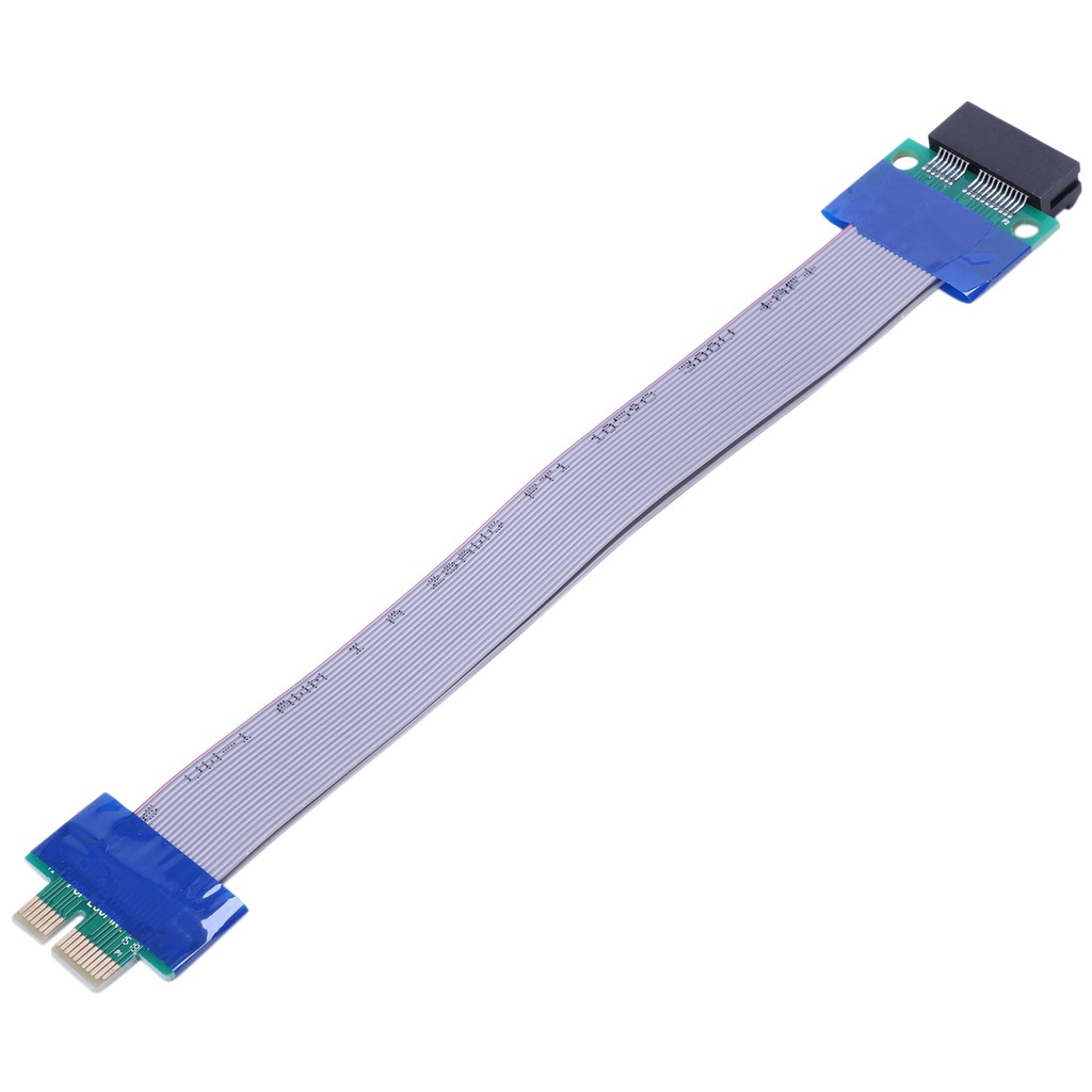 PCI-Express PCI-E 1X Riser Card Flex Extender Extension Cable for PC ...
