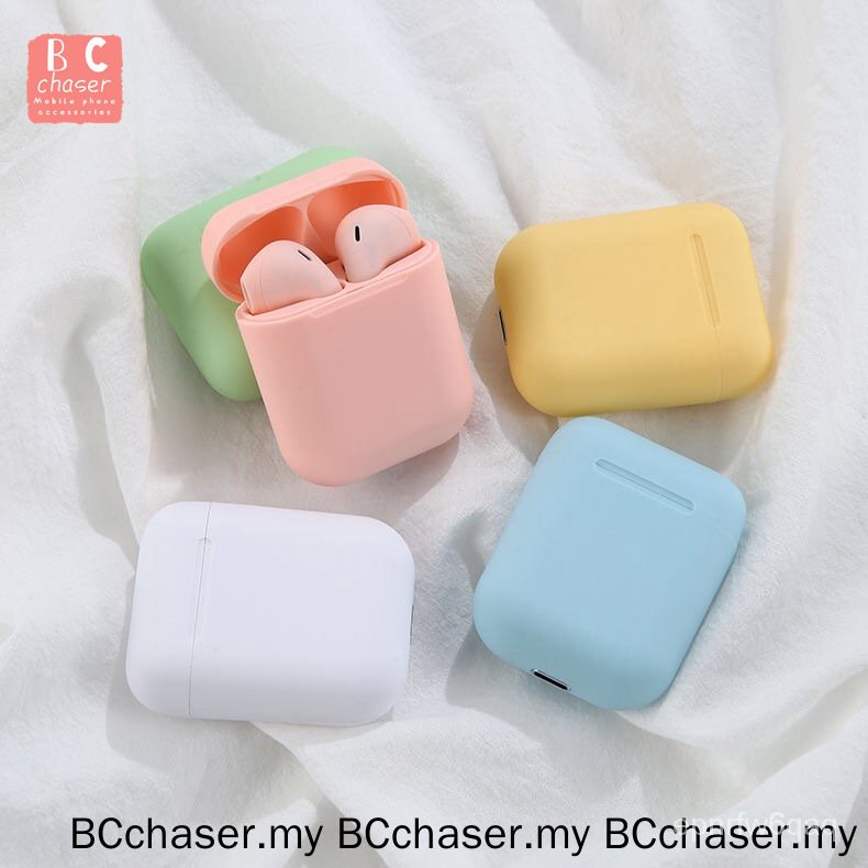 The inpods i12 wireless bluetooth headphone macarons are stylish for ...