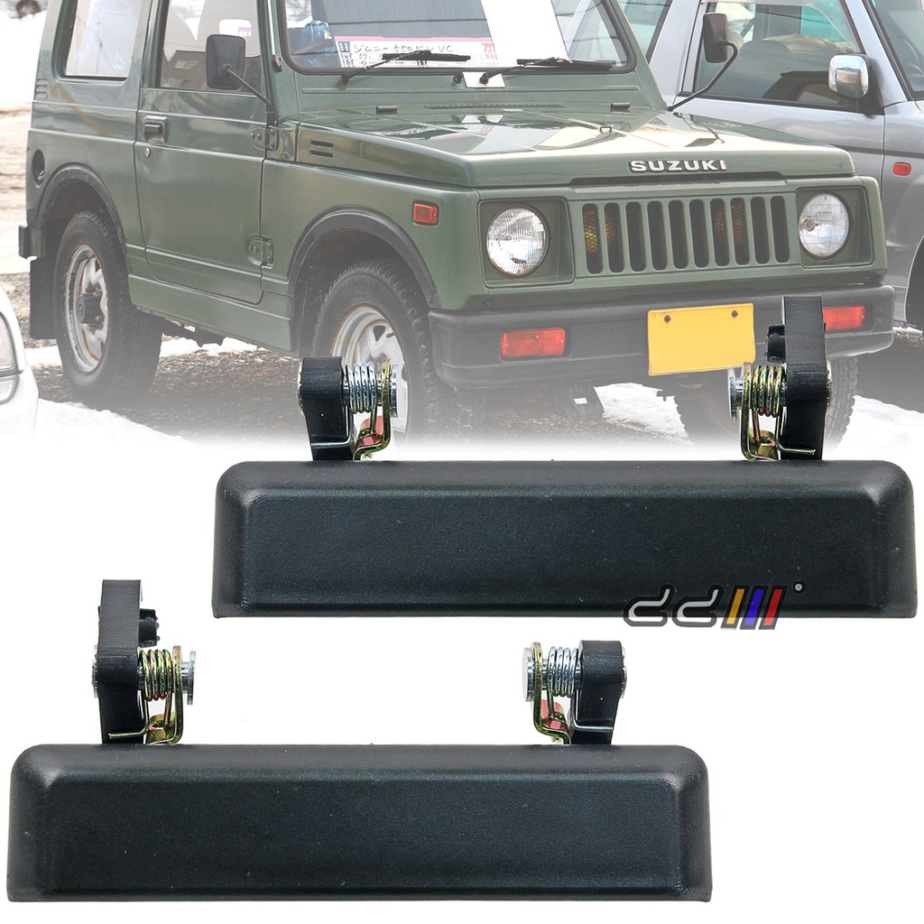 Suzuki Jimny SJ410 SJ413 มือจับด้านนอกประตู (สีดํา) | Shopee Thailand