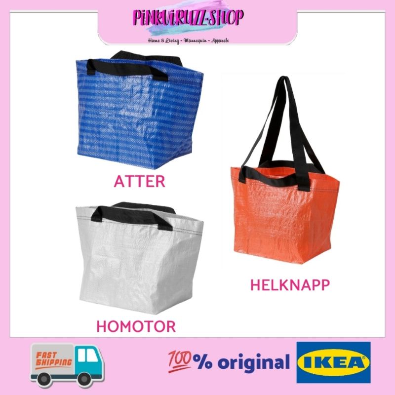 กระเป๋า HOMOTOR/ATTER/HELKNAPP IKEA (13 ลิตร) | Shopee Thailand