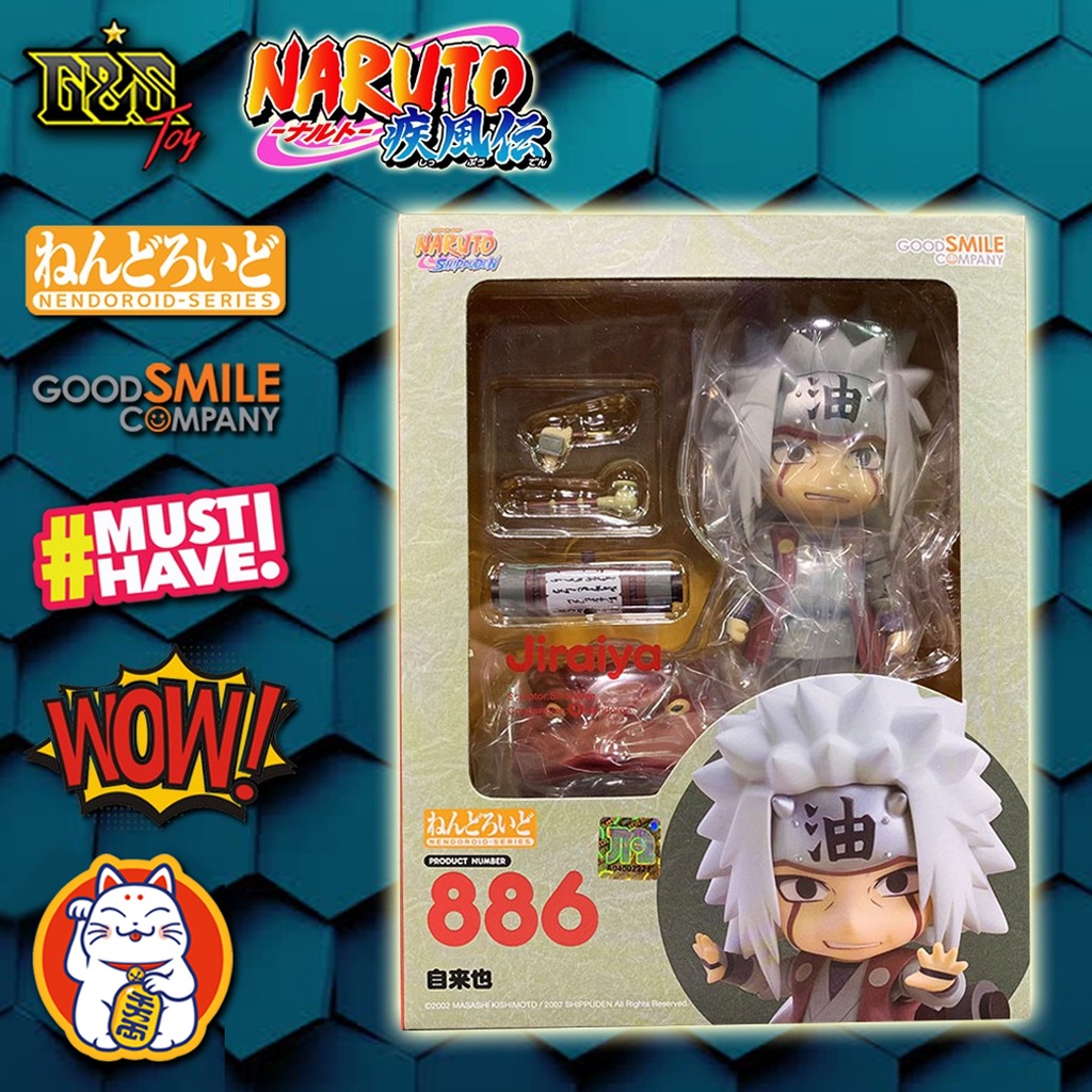Nendoroid - 886 Jiraiya & Gamabunta Set จาก Naruto Shippuden | Shopee ...