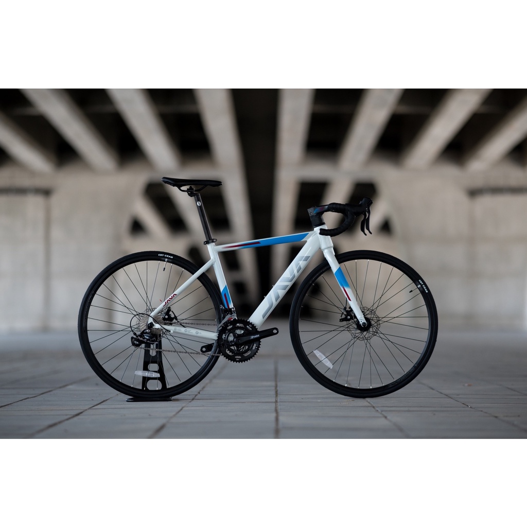 จักรยานเสือหมอบ Java Ronda เฟรมอลูมิเนียม ดิสเบรค 18 สปีด Shimano Sora ...