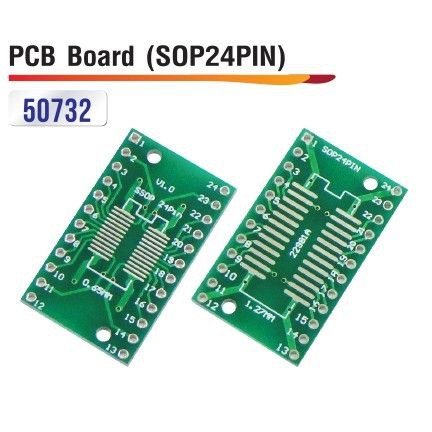 PCB Board SOP24 convertor 24 ขา หน้าหลัง | Shopee Thailand