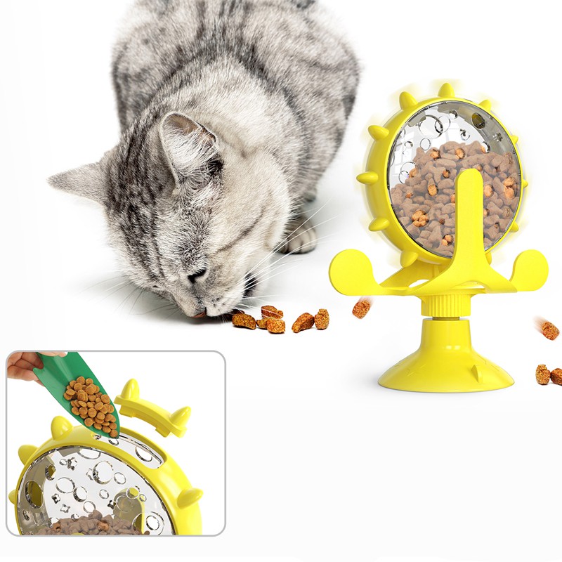 PP306 Hisopetshop ของเล่นแมว ของเล่นวงล้อหมุนได้ยึดติดสูญญากาศ | Shopee ...