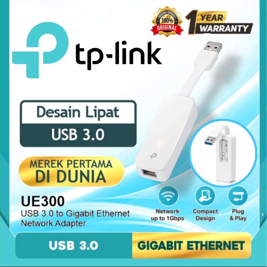 USB to Lan TP-Link UE300 USB 3.0 UE306 to Gigabit SuperSpeed Ethernet ...
