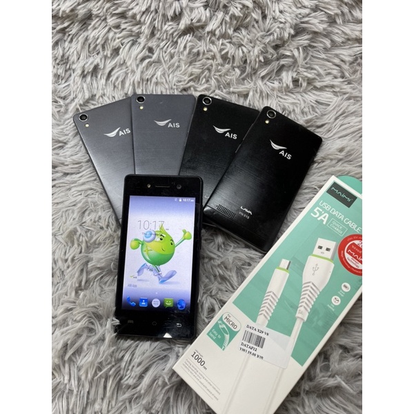 AIS Lava Iris 512/515มือสอง สภาพดีพร้อมใช้งาน แถมฟรีสายชาร์จ | Shopee Thailand