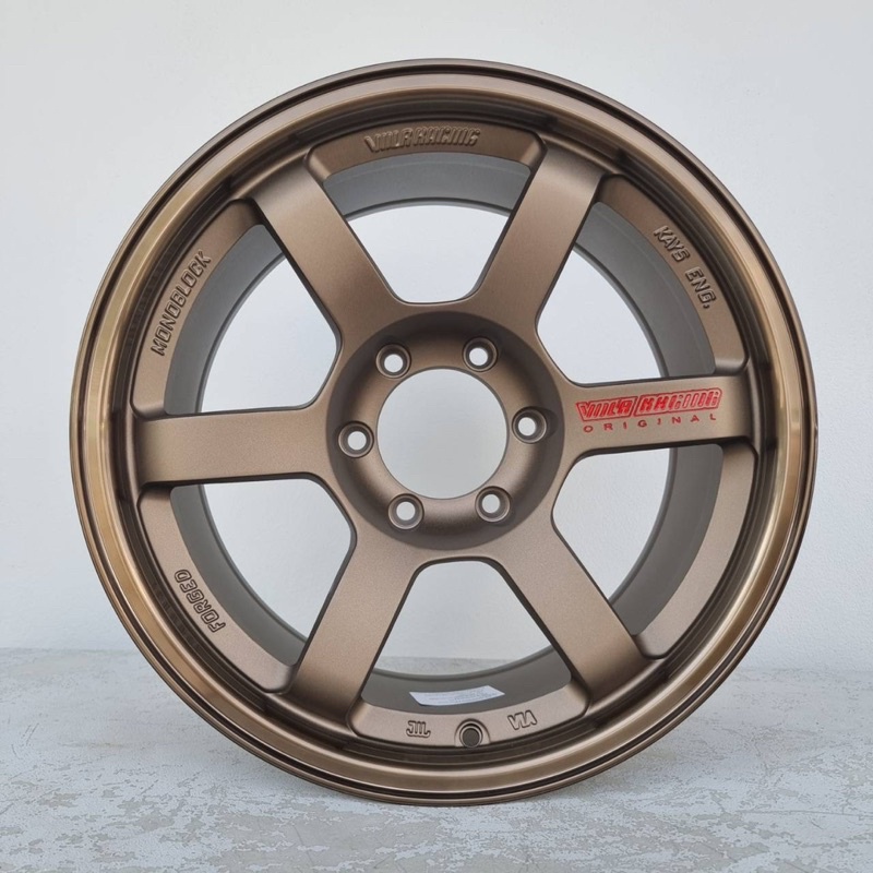 ล้อแม็กซ์ Te37 18”x6รู (9/9) SUV หยอดแดง ราคา/ชุด(4ลูก) | Shopee Thailand