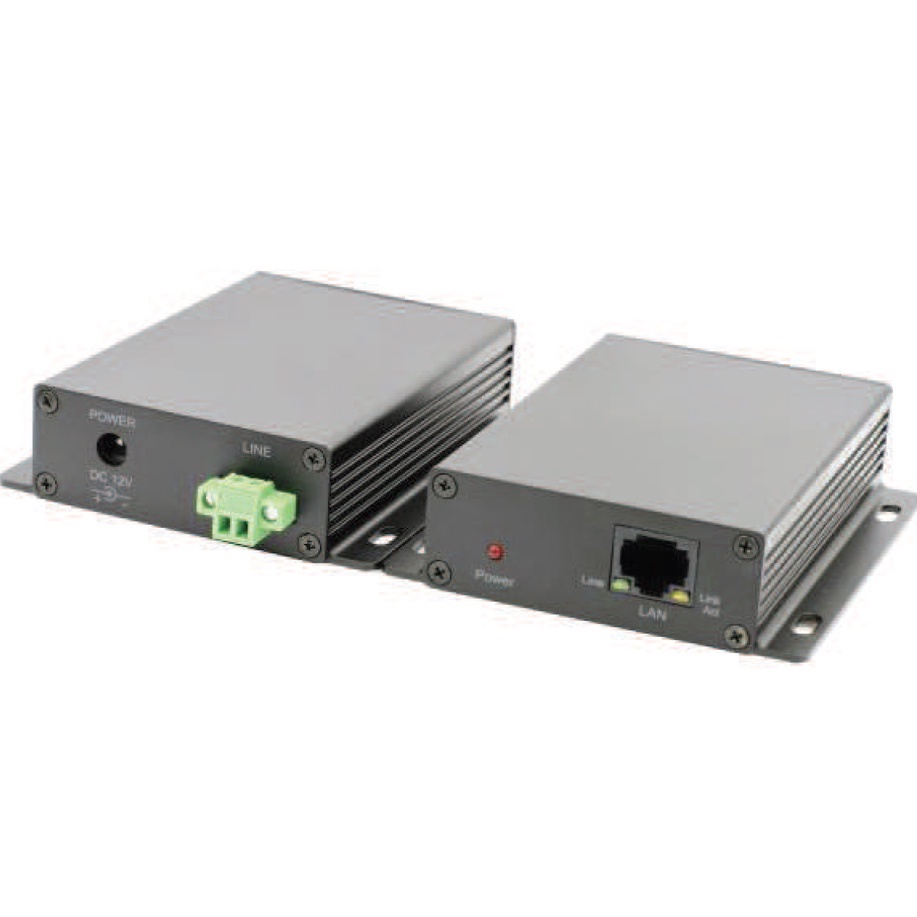 ขยายสัญณาณ LAN network ,CCTV IP, Ethernet extender (Single-port ) for 2 ...