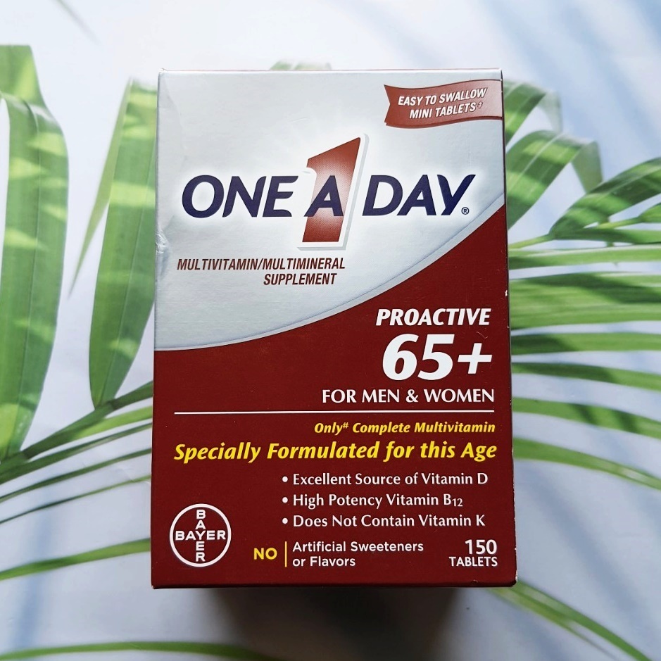 วิตามินรวม Proactive 65 + Multivitamin for Men and Women 150 Tablets (One A Day®) | Shopee Thailand