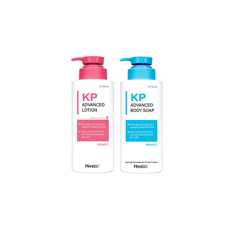 Hanedo ชุดเคลียร์ขนคุด ผิวหนังไก่ ปรับผิวให้เรียบเนียน KP Advanced ...