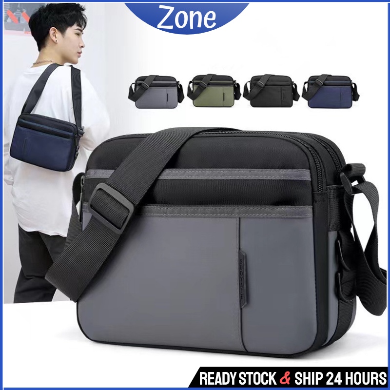 B121 ZONE คุณภาพ Casual Man Men Sling Bag Messenger Bag กระเป๋าสะพาย ... B121 ZONE คุณภาพ Casual Man Men Sling Bag Messenger Bag กระเป๋าสะพาย ...