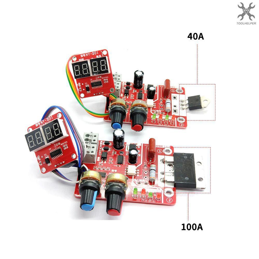 【IN STOCK】100A Spot Welding Machine Control Board Adjustable Time ...