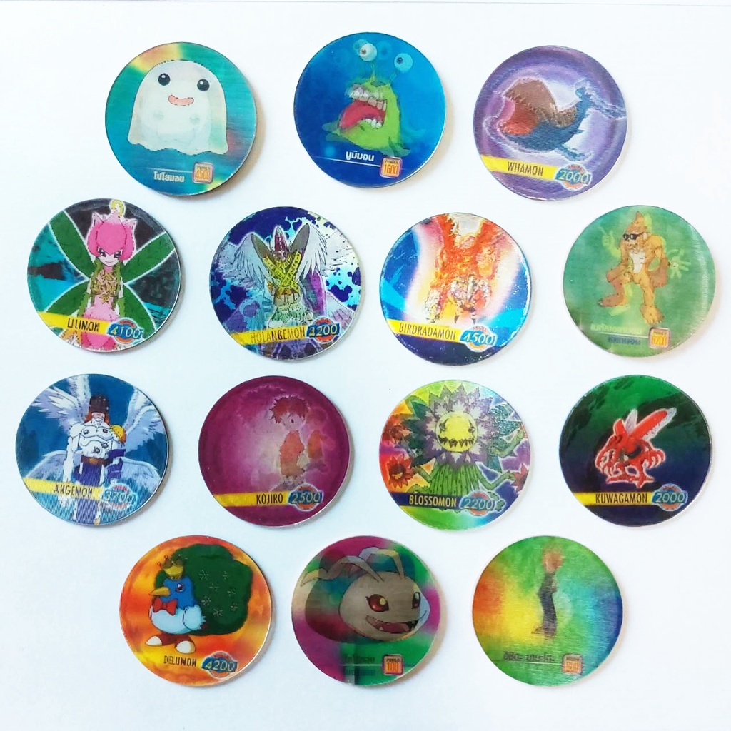ดิจิมอน 3D ทาโซ่ DIGIMON 3D TAZO คละแบบ ของสะสมรุ่นเก่า หายากมาก นานแบบ ...