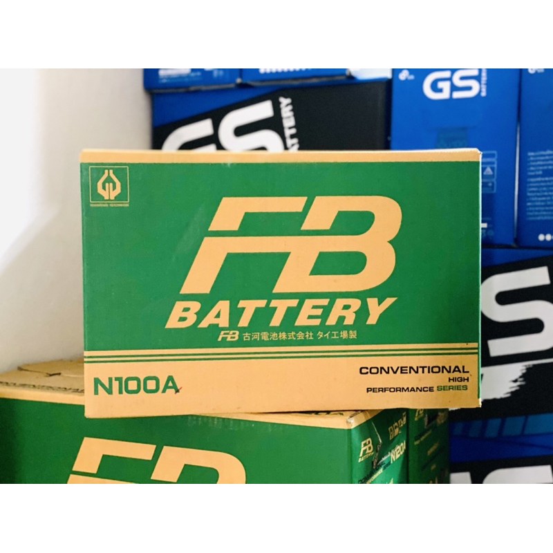 แบตเตอรี่ N100A FB Battery (สำหรับรถบรรทุกหรือโซล่าเซลส์ )แบตเตอรี่ ...